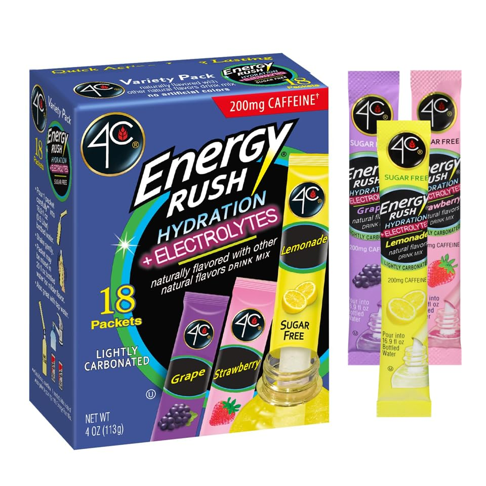 4C Energy Drink Mix Caffeine Content: How Much is in?