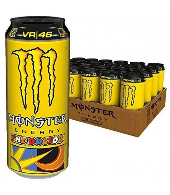 Monster The Doctor VR46 Caffeine Content: How Much is in?