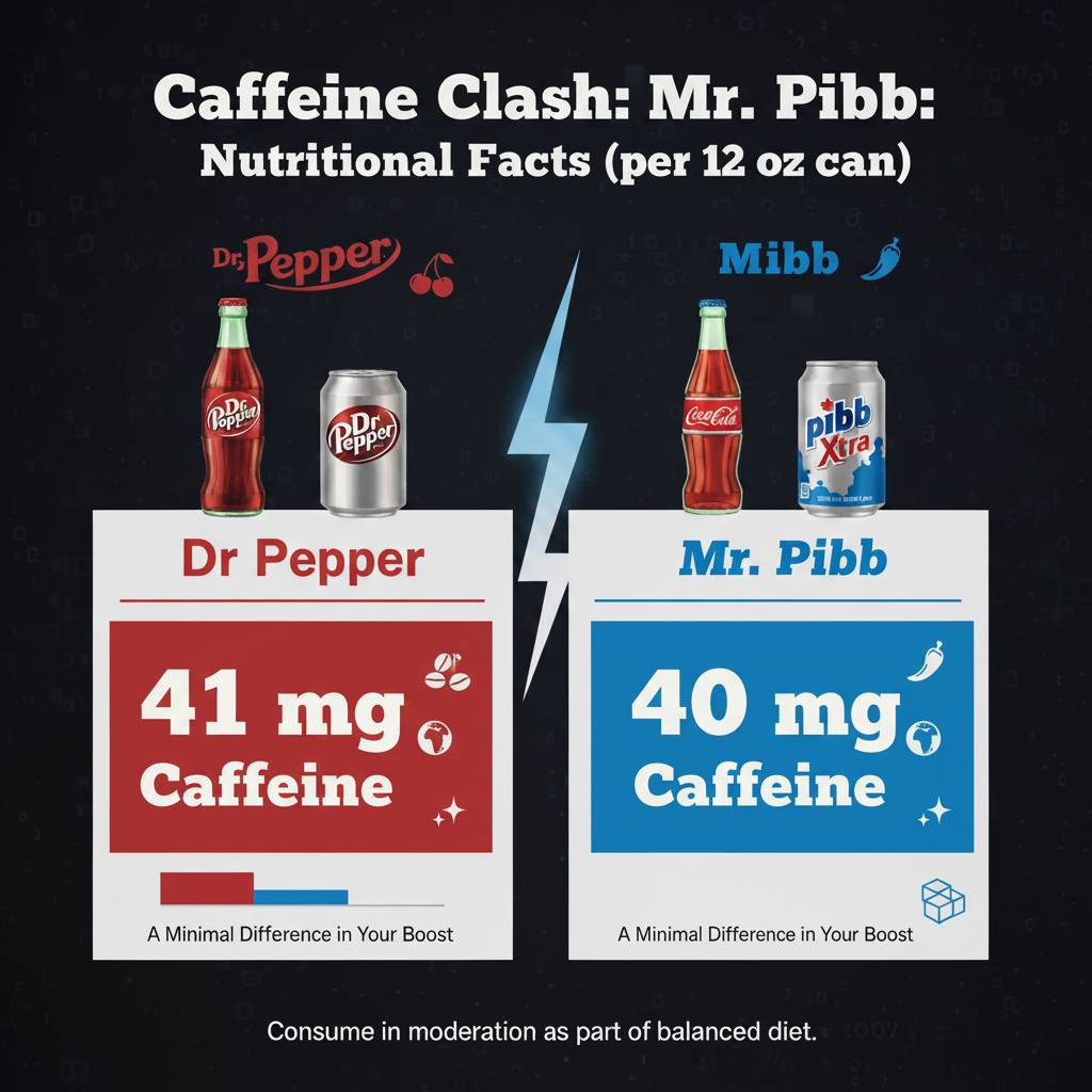 Dr. Pepper vs Mr. Pibb: A Side-by-Side Comparison