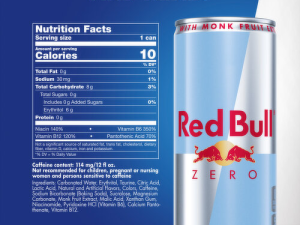 Red Bull Zero Caffeine Content: How Much caffeine is in a can?