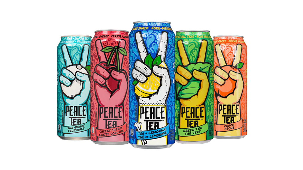 Peace Tea Caffeine Content: How Much is in a 23 fl oz can?