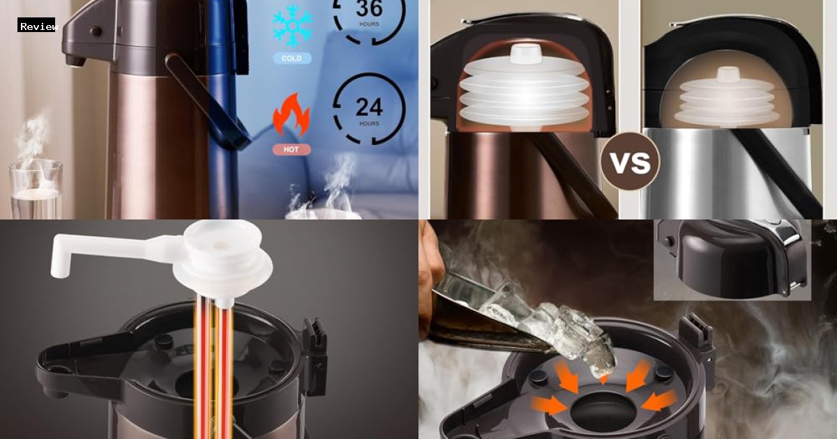 PARACITY Airpot Coffee Carafe Review