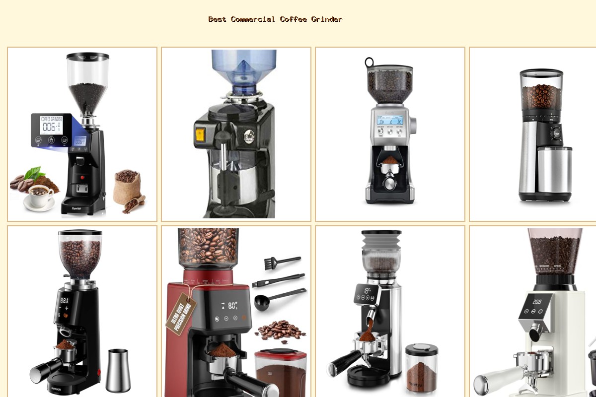 Best Commercial Coffee Grinder
