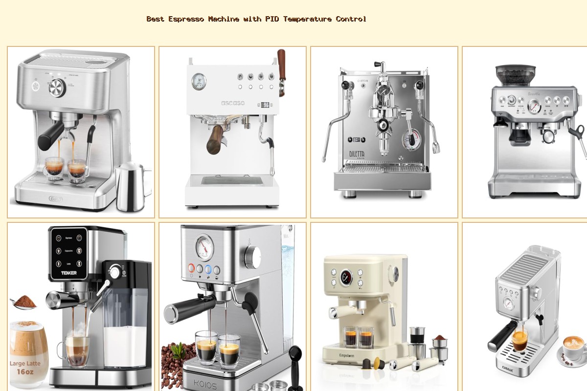 Best Espresso Machine with PID Temperature Control