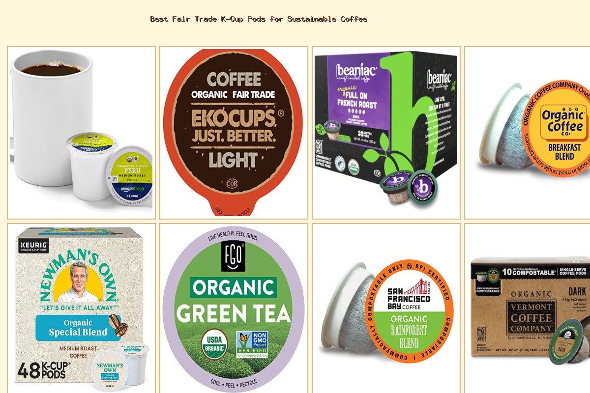 Best Fair Trade K-Cup Pods for Sustainable Coffee