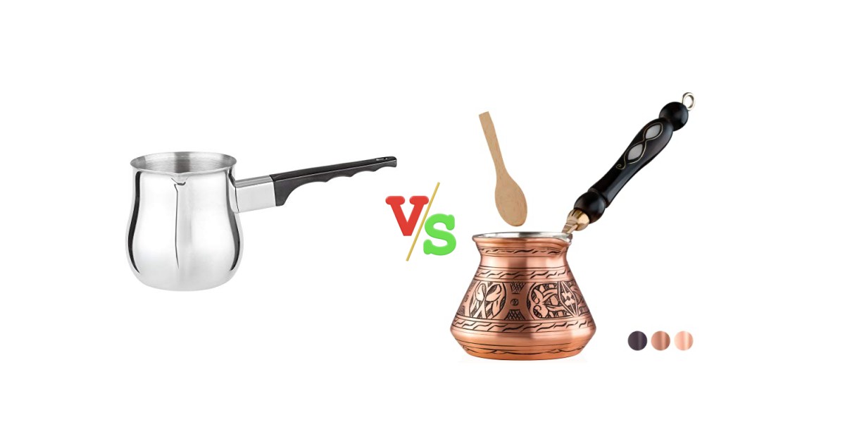 Cuisinox Cezve vs BCS Copper Pot