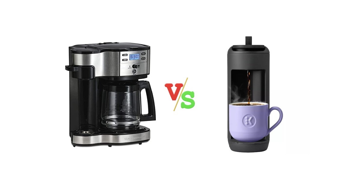 Hamilton Beach 49980Z vs Keurig K-Mini