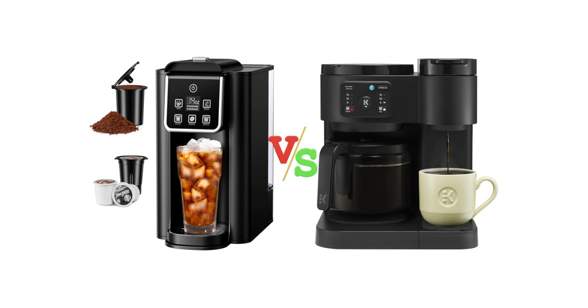SHARDOR Coffee Maker vs K-Duo Coffee Maker