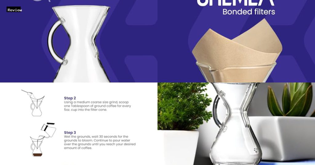 Chemex 8-Cup Glass Coffeemaker Review: Pour-Over Perfection
