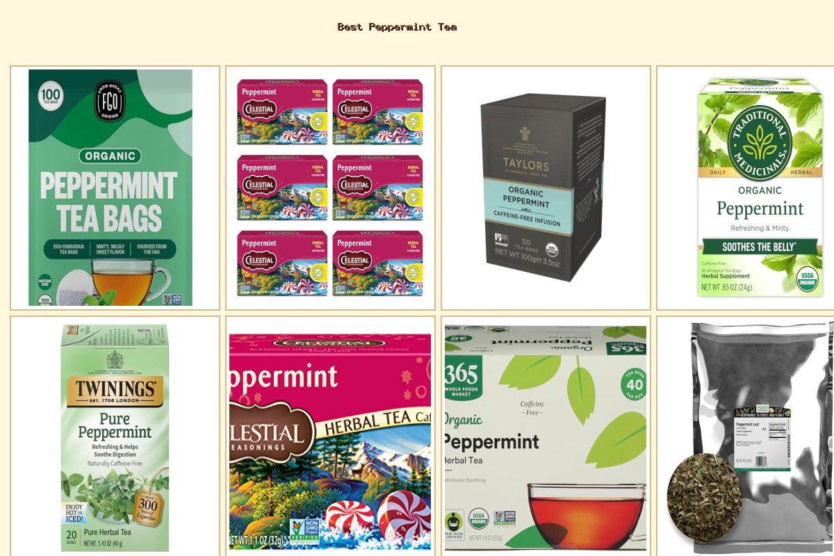 Best Peppermint Tea